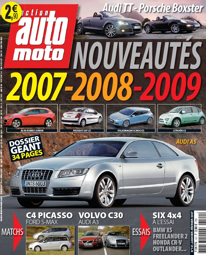 Auto Moto N°141 du 19 décembre 2006 à télécharger sur iPad