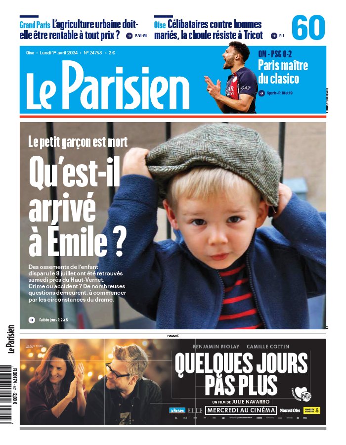 Abonnement Le Parisien Pas Cher avec le BOUQUET INFO ePresse.fr