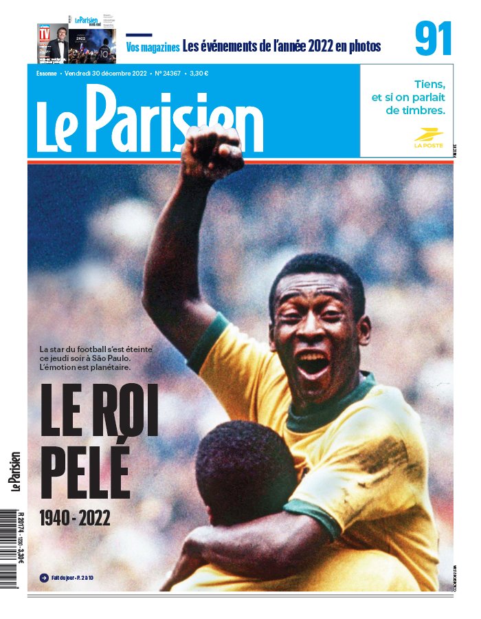 Le Parisien N°20221230 du 30 décembre 2022 à télécharger sur iPad