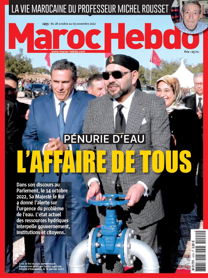 Maroc Hebdo N°1459 du 28 octobre 2022 à télécharger sur iPad