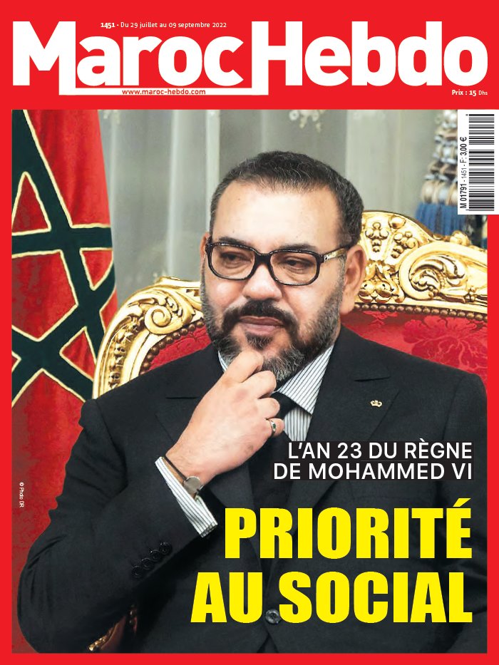 Maroc Hebdo N°1451 du 29 juillet 2022 à télécharger sur iPad