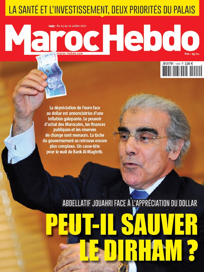 Maroc Hebdo N°1449 du 15 juillet 2022 à télécharger sur iPad