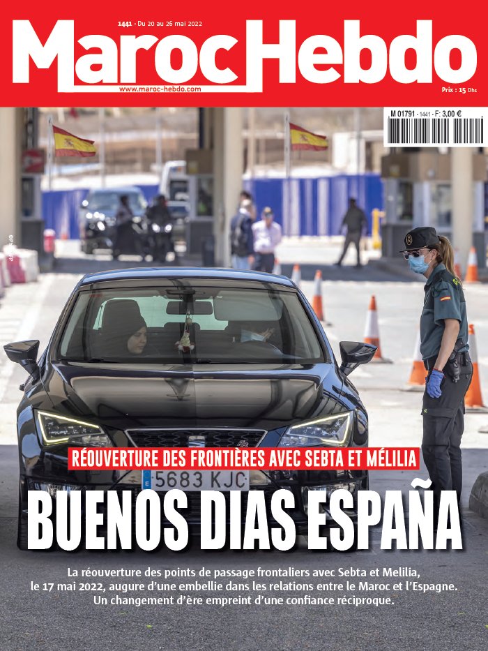 Maroc Hebdo N°1441 du 20 mai 2022 à télécharger sur iPad