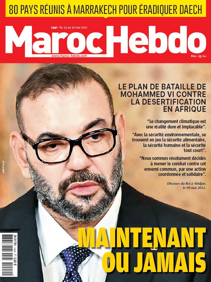 Maroc Hebdo N°1440 du 13 mai 2022 à télécharger sur iPad