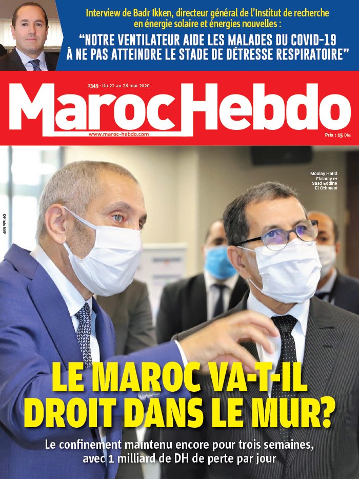 Maroc Hebdo N°1349 du 22 mai 2020 à télécharger sur iPad