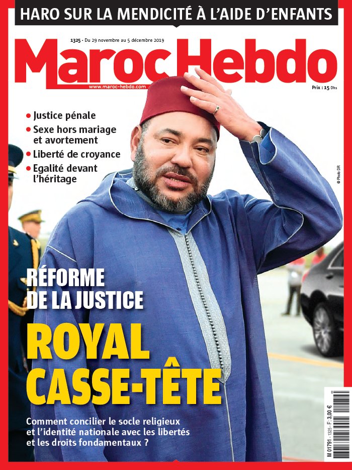 Maroc Hebdo N°1325 du 29 novembre 2019 à télécharger sur iPad