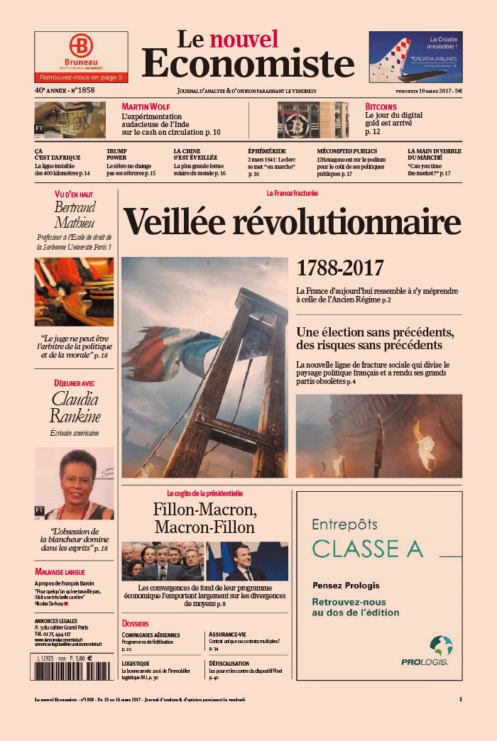 Le nouvel Economiste N°1858 du 10 mars 2017 à télécharger sur iPad