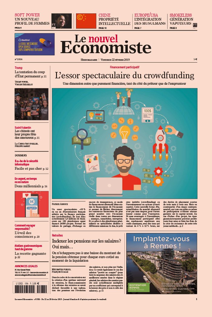 Le nouvel Economiste N°1956 du 22 février 2019 à télécharger sur iPad