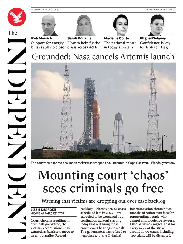 The Independent N°20220830 du 30 août 2022 à télécharger sur iPad