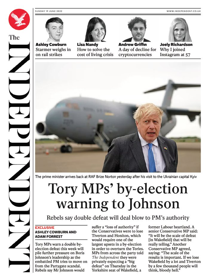 The Independent N°20220619 du 19 juin 2022 à télécharger sur iPad