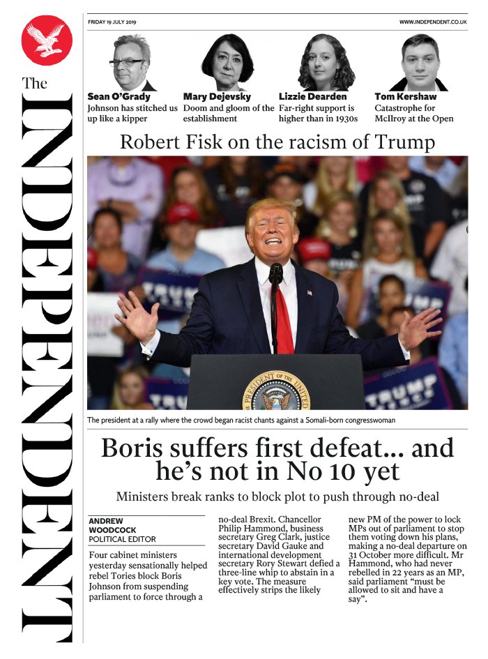 The Independent N°20190719 du 19 juillet 2019 à télécharger sur iPad
