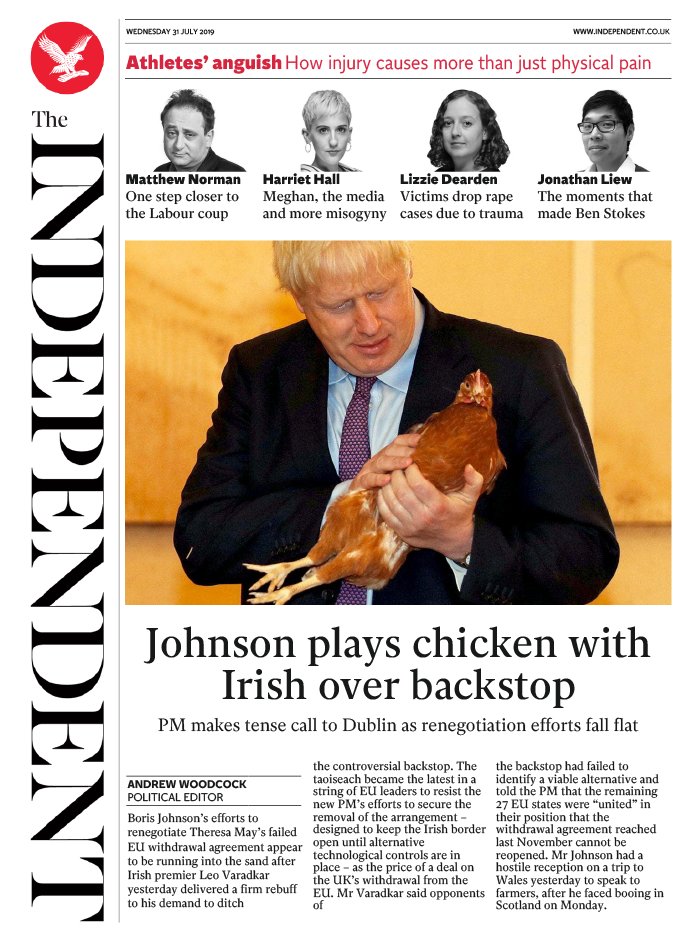 The Independent N°20190731 du 31 juillet 2019 à télécharger sur iPad