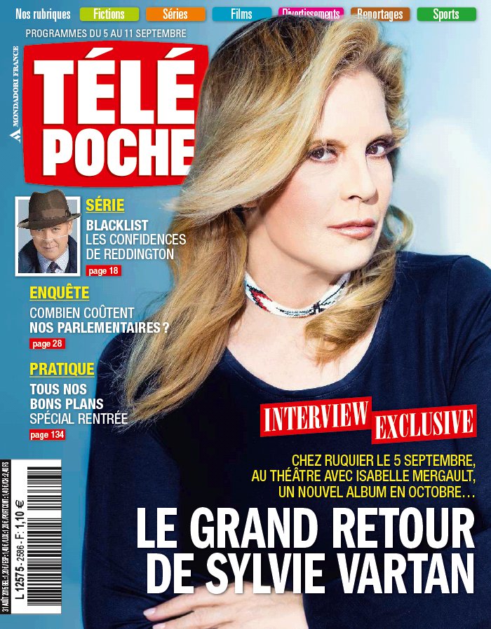 Télé Poche N°2586 du 31 août 2015 à télécharger sur iPad