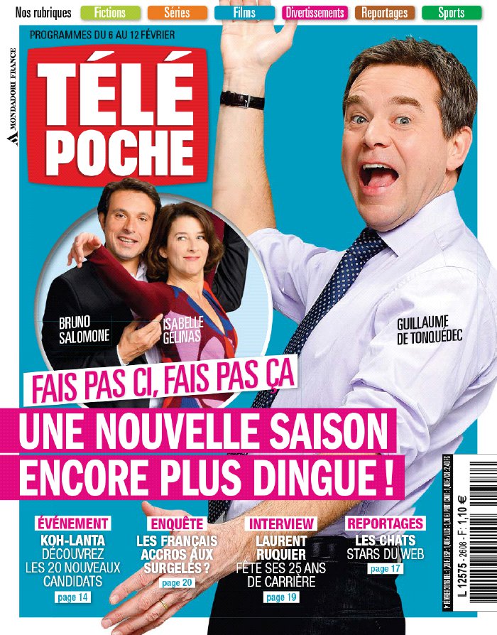 Télé Poche N°2608 du 01 février 2016 à télécharger sur iPad
