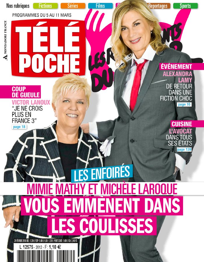 Télé Poche N°2612 du 29 février 2016 à télécharger sur iPad