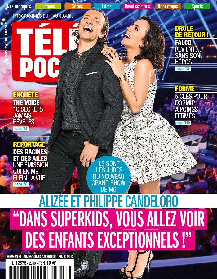 Télé Poche N°2616 du 28 mars 2016 à télécharger sur iPad