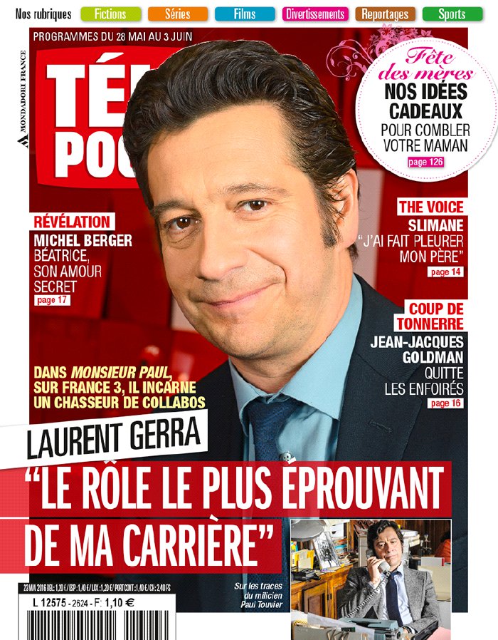 Télé Poche N°2624 du 23 mai 2016 à télécharger sur iPad
