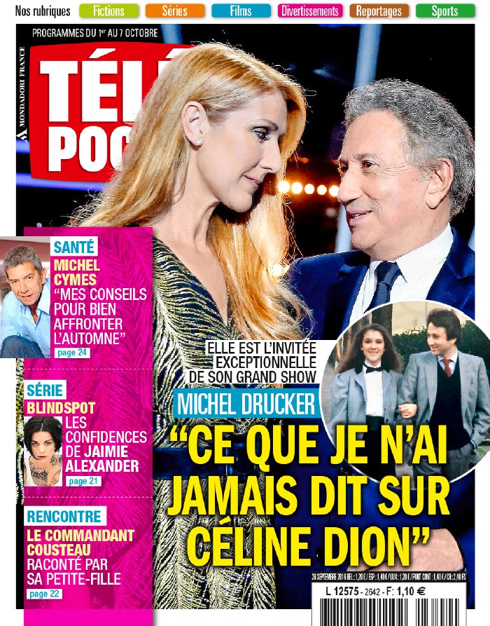 Télé Poche N°2642 du 26 septembre 2016 à télécharger sur iPad