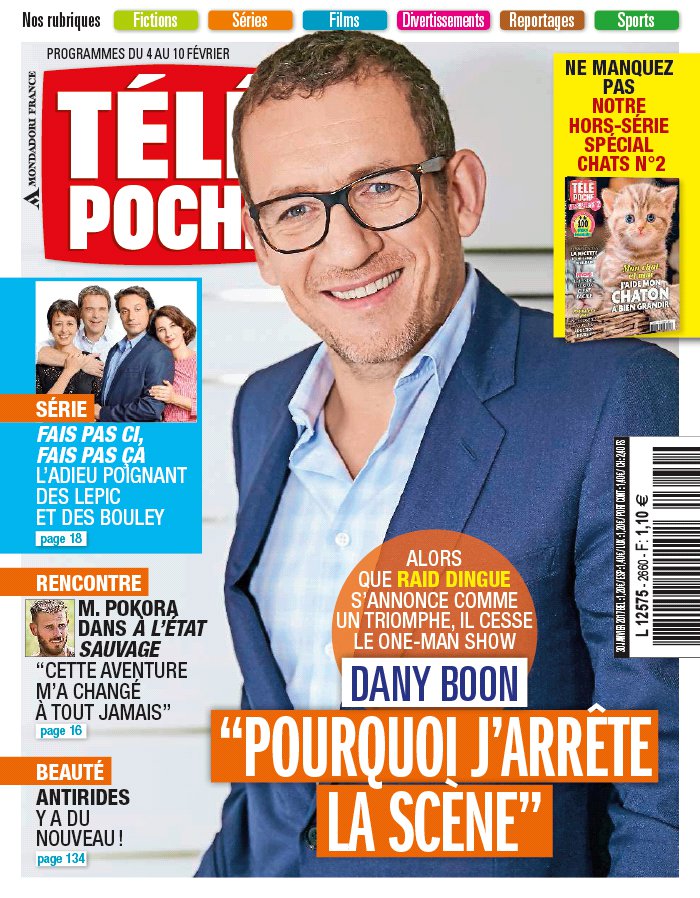 Télé Poche N°2660 du 30 janvier 2017 à télécharger sur iPad