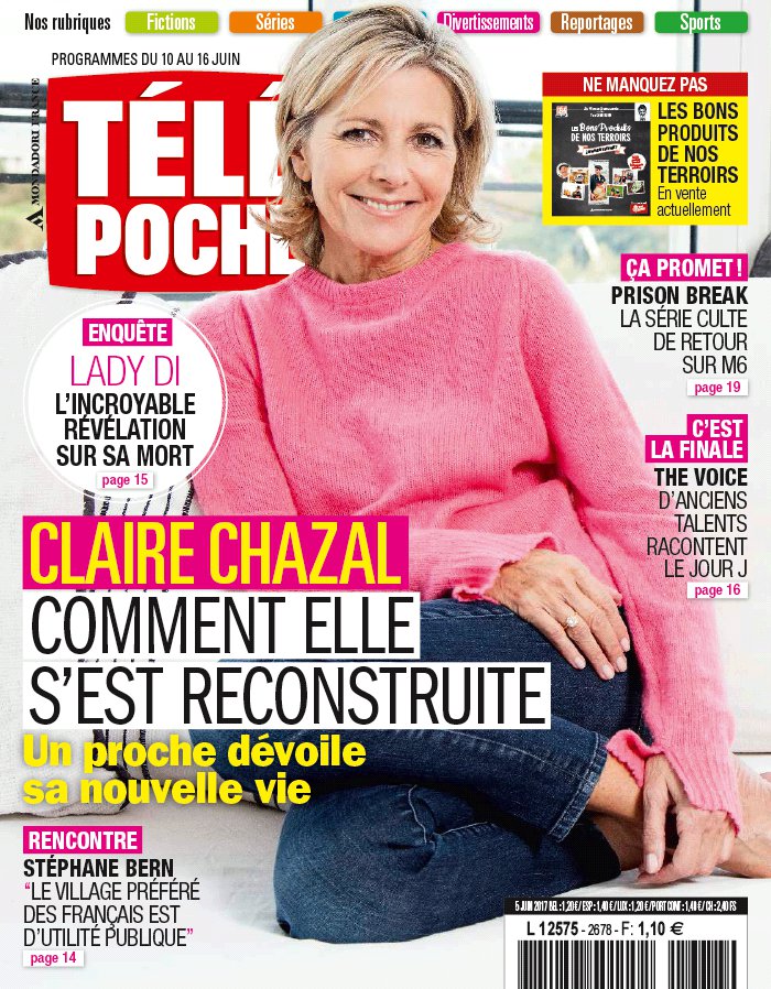 Télé Poche N°2678 du 05 juin 2017 à télécharger sur iPad