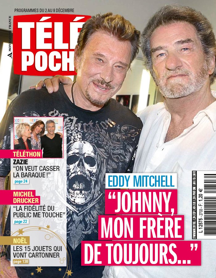 Télé Poche N°2703 du 27 novembre 2017 à télécharger sur iPad