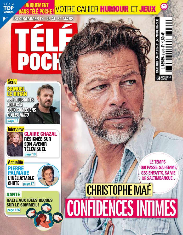 Télé Poche N°2980 Du 20 Mars 2023 à Télécharger Sur Ipad
