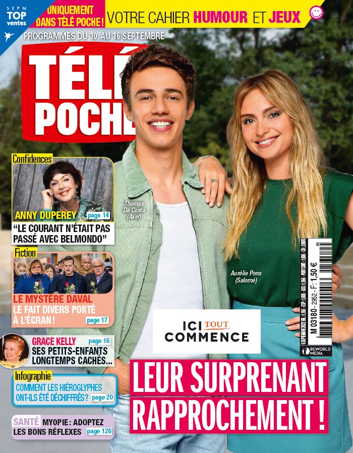 Télé Poche N°2952 du 05 septembre 2022 à télécharger sur iPad