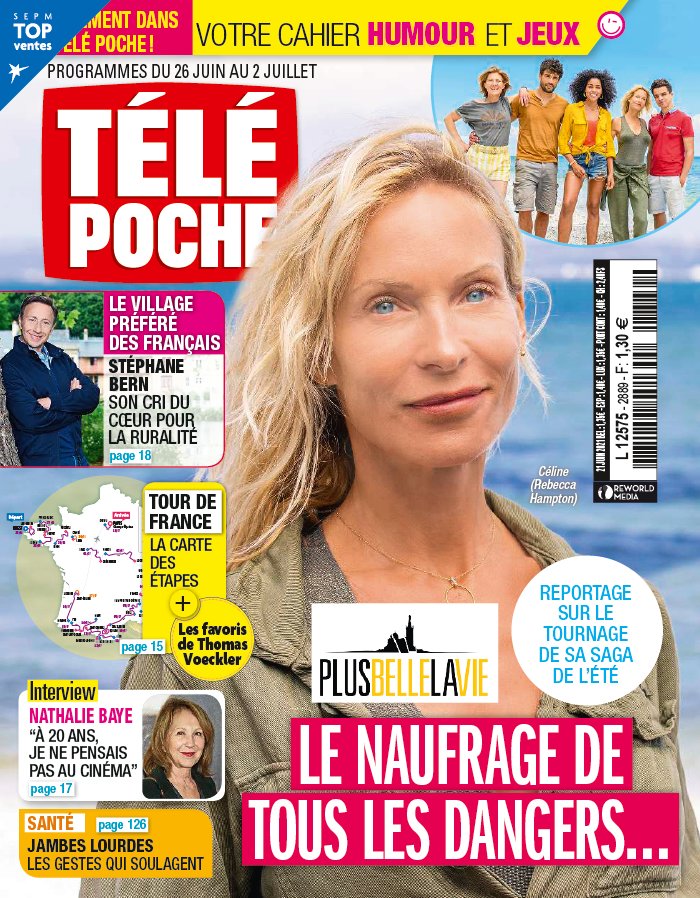 Télé Poche N°2889 du 21 juin 2021 à télécharger sur iPad