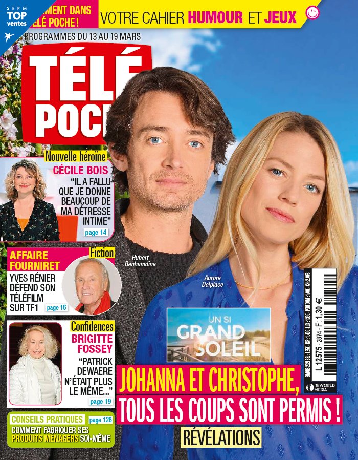 Télé Poche N°2874 du 08 mars 2021 à télécharger sur iPad
