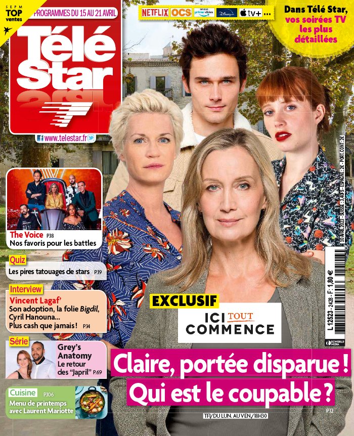 Télé Star N°2428 Du 10 Avril 2023 à Télécharger Sur Ipad