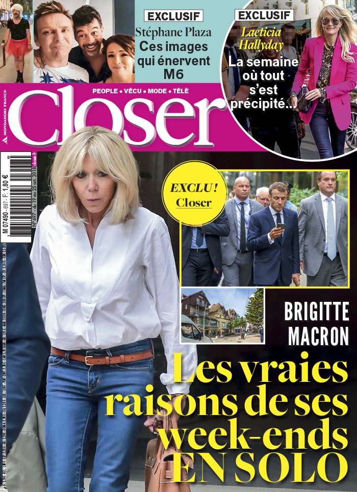 Closer N°697 du 19 octobre 2018 à télécharger sur iPad