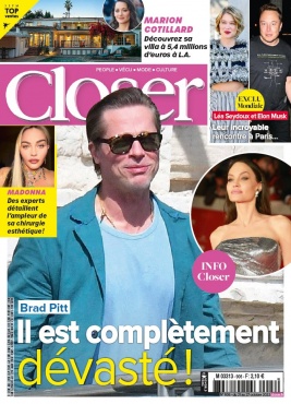 Closer N°906 du 21 octobre 2022 à télécharger sur iPad