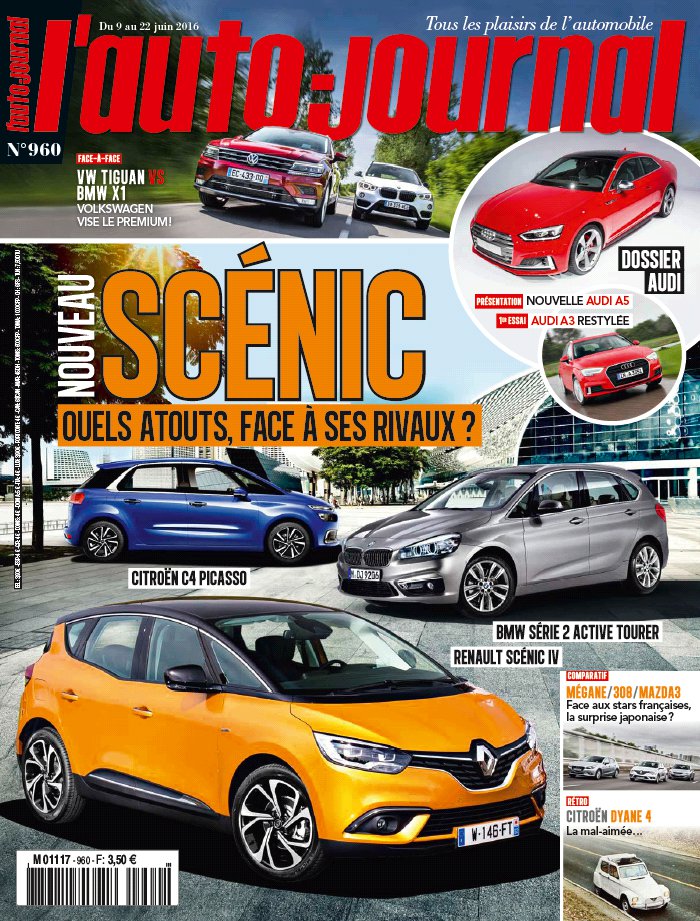 L'Auto Journal N°960 du 09 juin 2016 à télécharger sur iPad