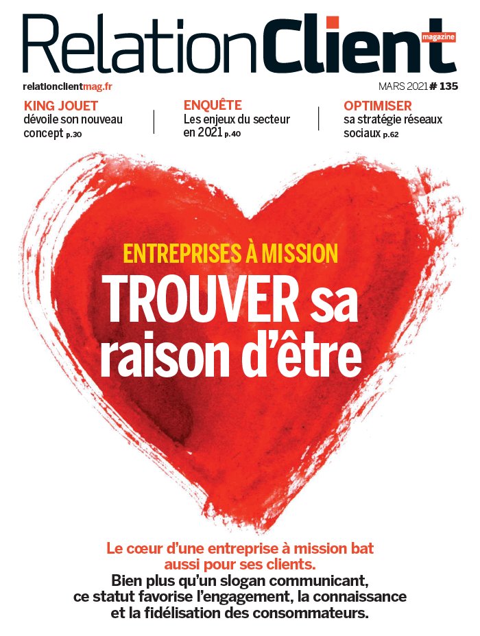 Relation Client Magazine N°135 du 03 mars 2021 à télécharger sur iPad
