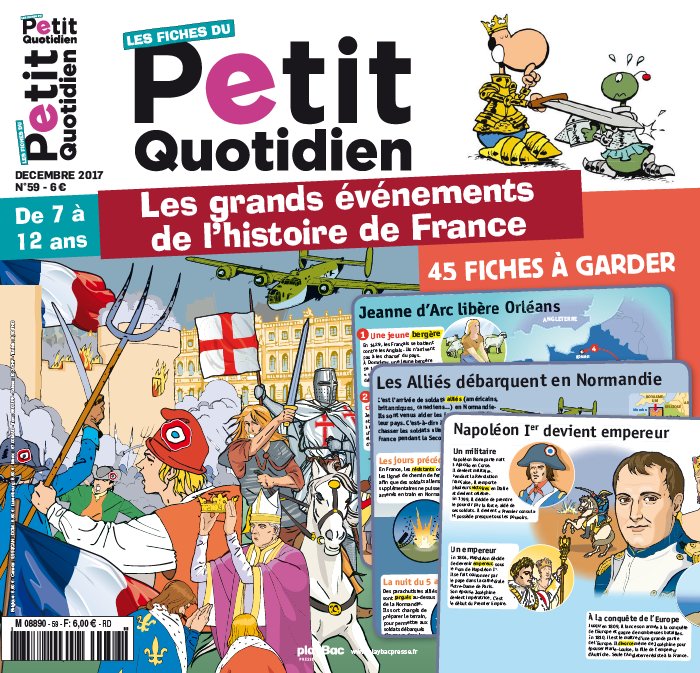 Les Fiches du Petit Quotidien N°59 du 01 décembre 2017 à télécharger ... Les Fiches du Petit Quotidien N°59 du 01 décembre 2017 à télécharger ...