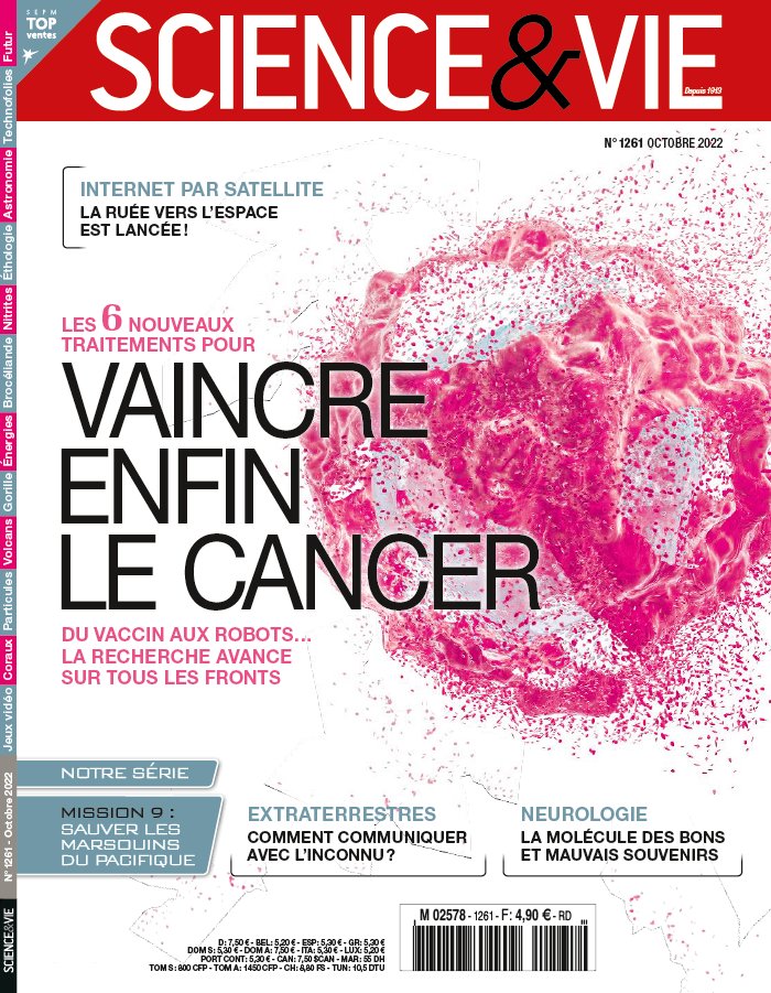 Science et Vie N°1261 du 21 septembre 2022 à télécharger sur iPad
