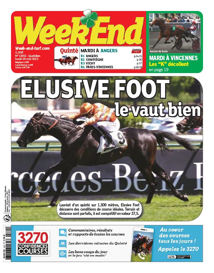 Week End N°12051 du 29 mai 2023 à télécharger sur iPad