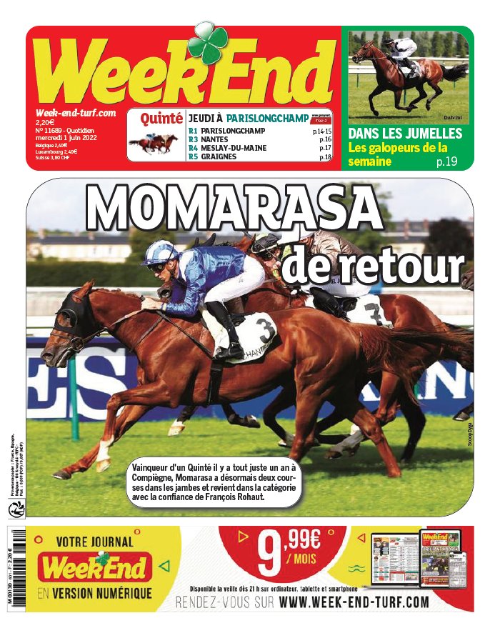Week End N°11689 du 01 juin 2022 à télécharger sur iPad