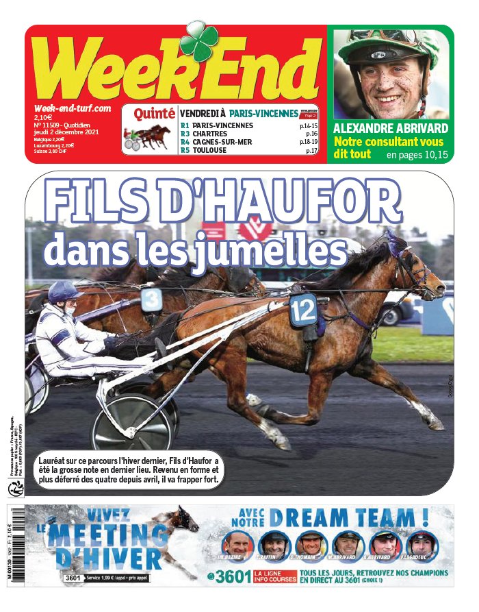 Week End N°11509 du 02 décembre 2021 à télécharger sur iPad