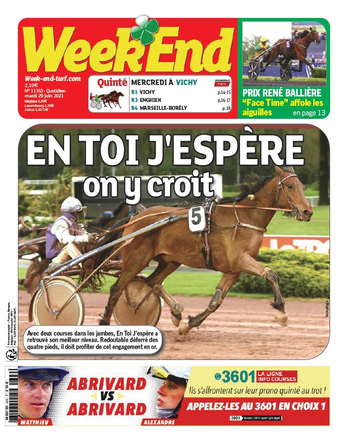 Week End N°11353 du 29 juin 2021 à télécharger sur iPad