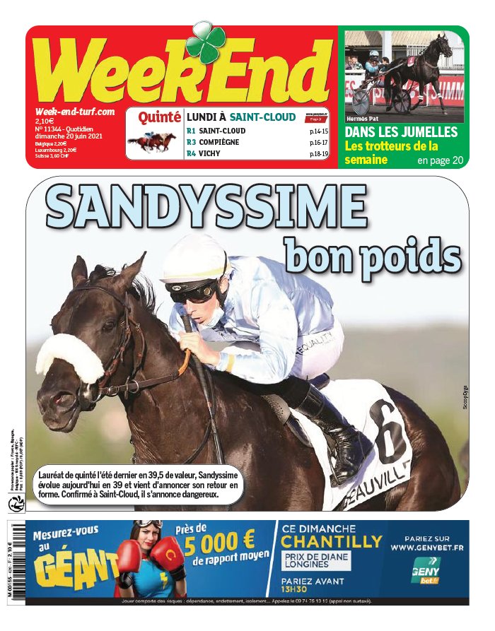 Week End N°11344 du 20 juin 2021 à télécharger sur iPad