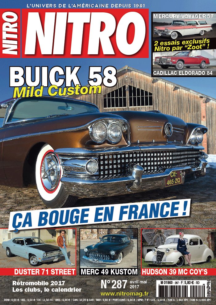 Nitro N°287 du 24 mars 2017 à télécharger sur iPad