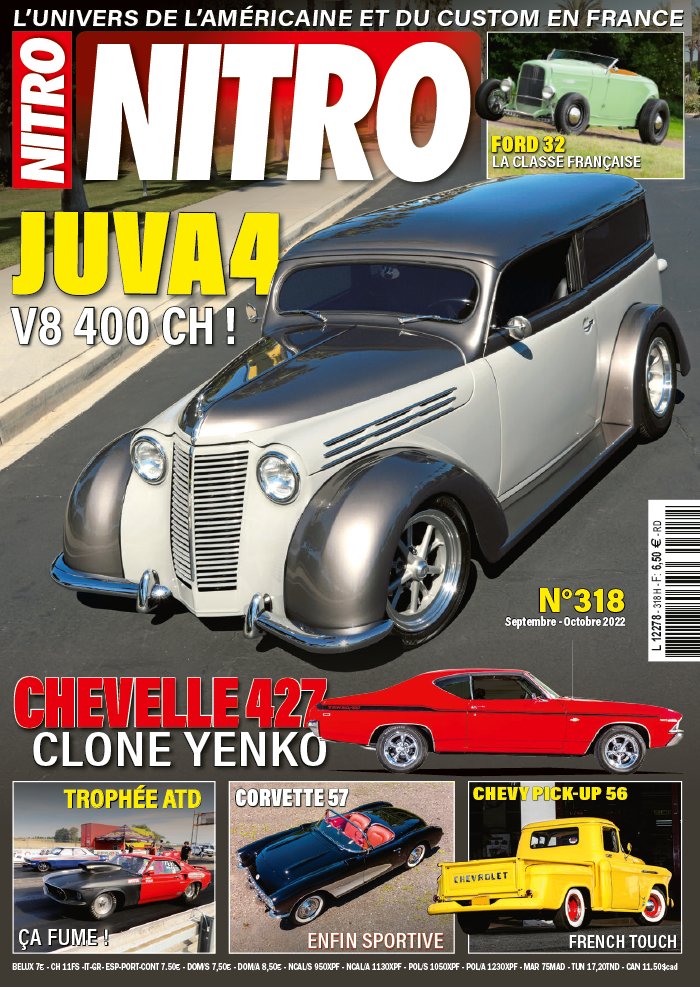 Nitro N°318 du 14 septembre 2022 à télécharger sur iPad