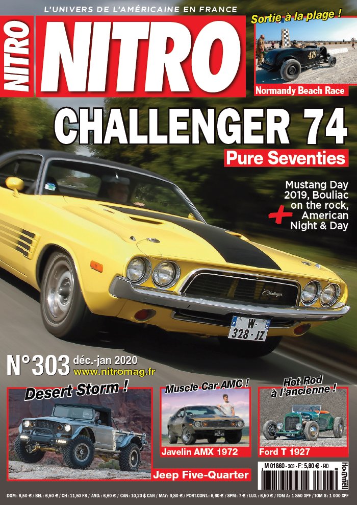 Nitro N°303 du 21 novembre 2019 à télécharger sur iPad