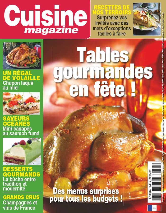 Cuisine magazine N°19 du 08 décembre 2021 à télécharger sur iPad