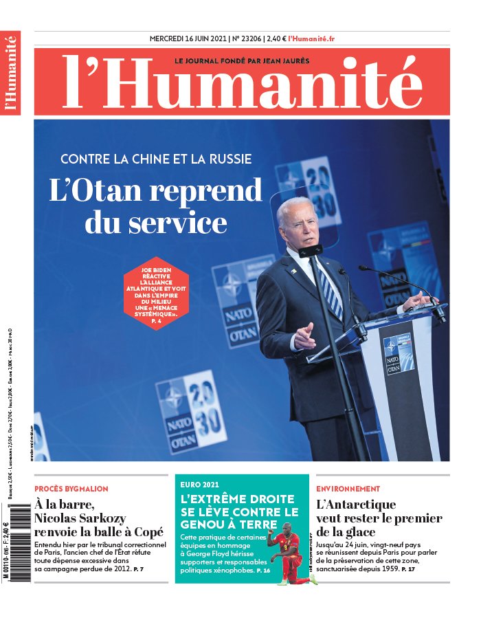 L'Humanité N°23206 du 16 juin 2021 à télécharger sur iPad
