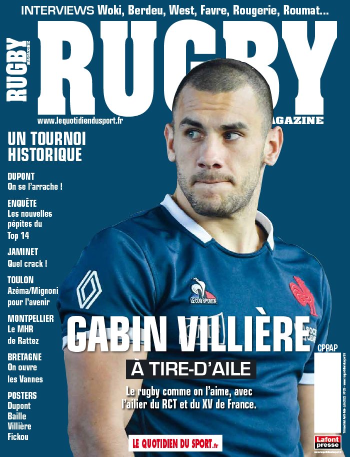 Rugby magazine N°28 du 23 mars 2022 à télécharger sur iPad