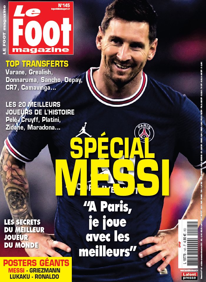 Le Foot magazine N°145 du 29 septembre 2021 à télécharger sur iPad