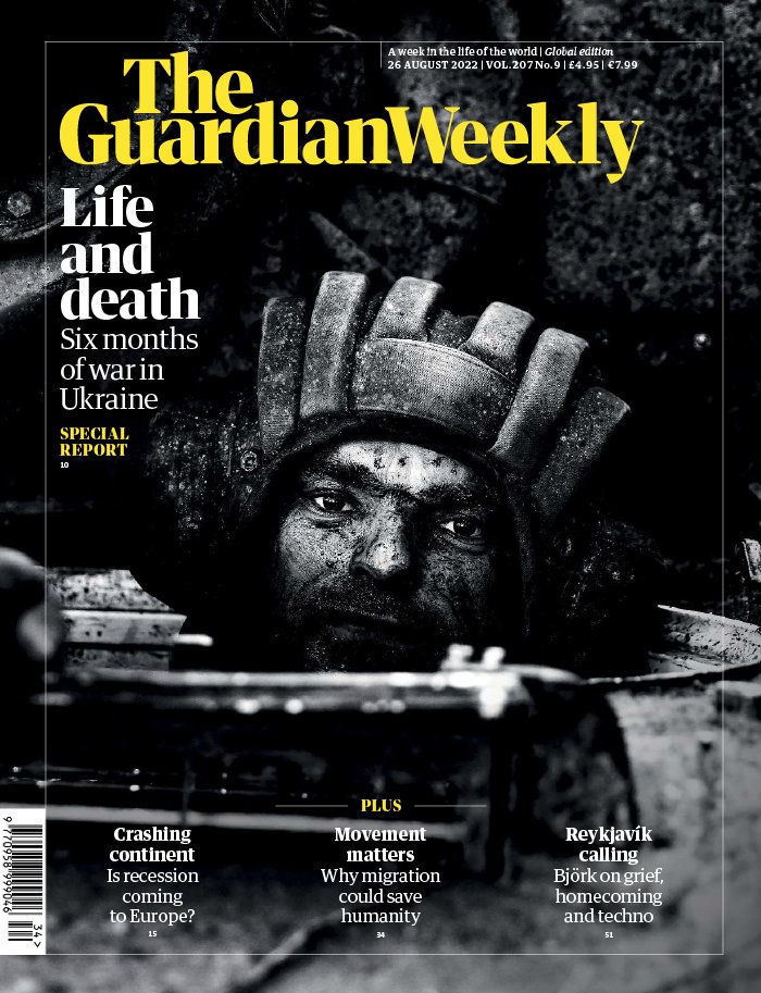 The Guardian Weekly N°20220826 du 26 août 2022 à télécharger sur iPad