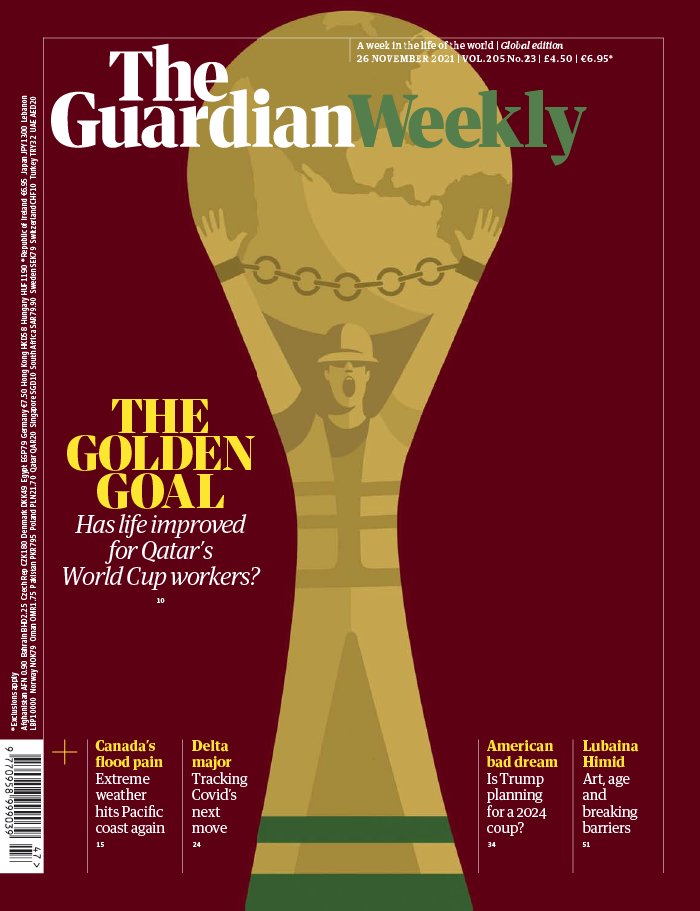 The Guardian Weekly N°20211126 du 26 novembre 2021 à télécharger sur iPad